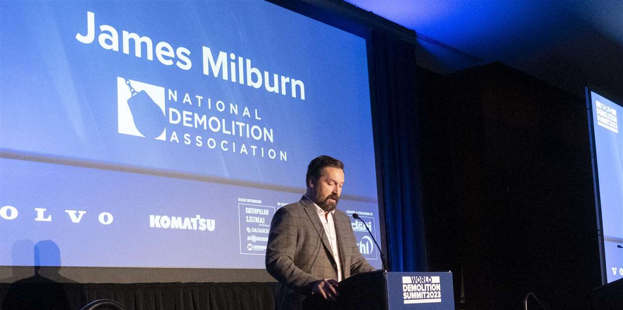 NDA President opens the 2023 World Demolition Summit - KHL Group