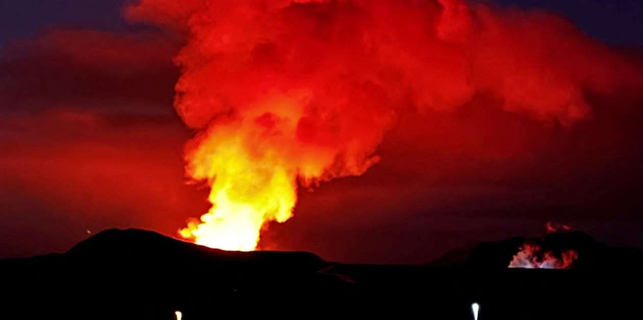 Lava barriers partially protect Icelandic town - KHL Group