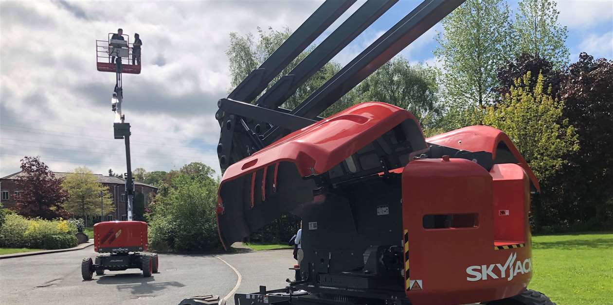 Skyjack launches electric boom range - KHL Group