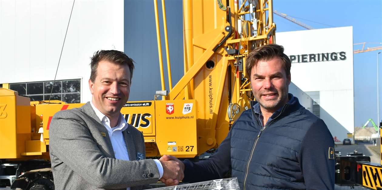 Kuiphuis adds third Spierings electric crawler crane - KHL Group