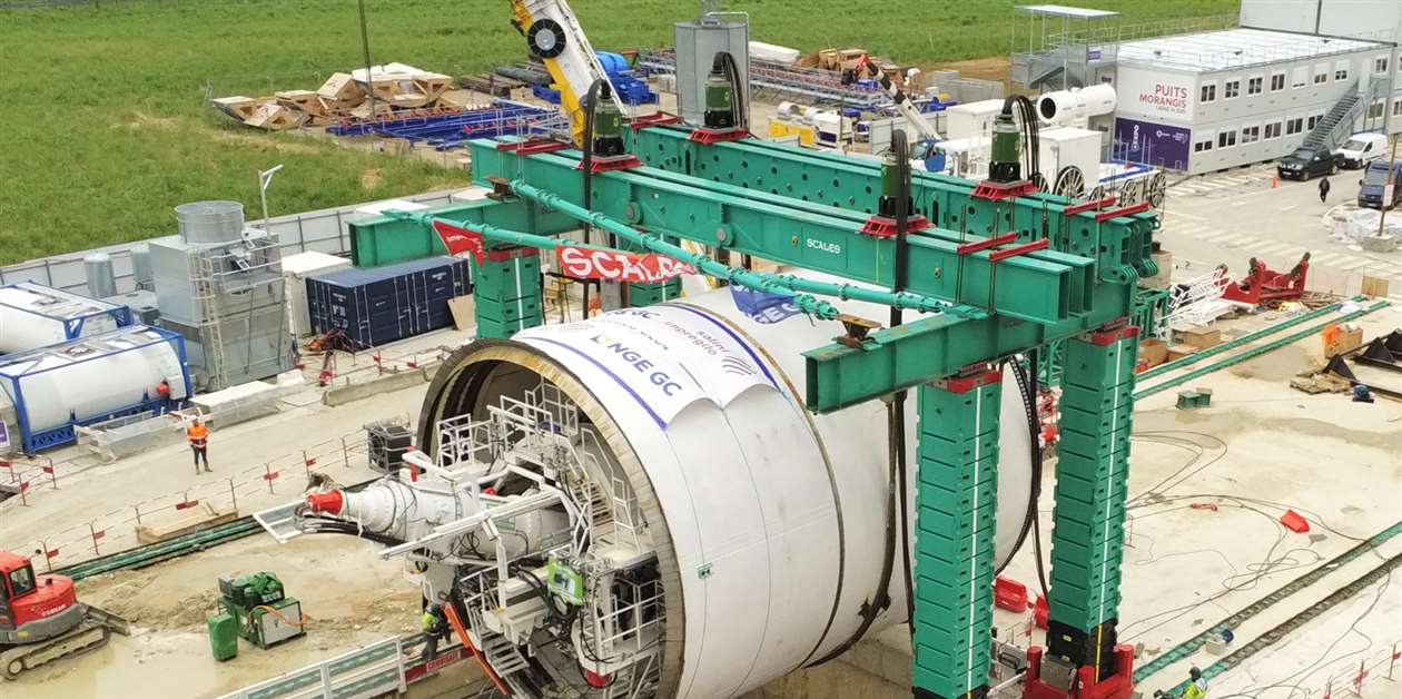 TBM lifted and lowered - KHL Group