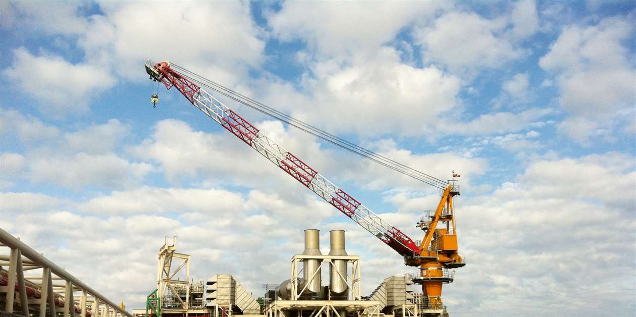 BOS cranes for UBOC - KHL Group