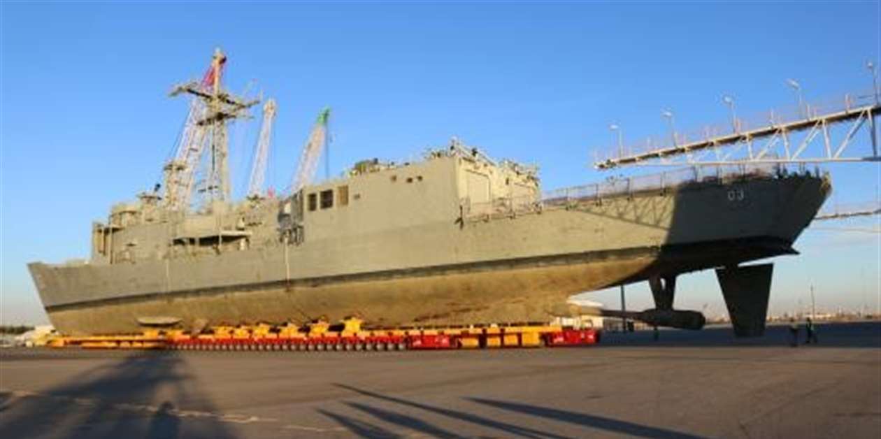 Ship sent for scrap using SPMT - KHL Group