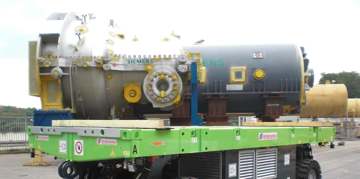 Electric SPMT from Scheuerle - KHL Group