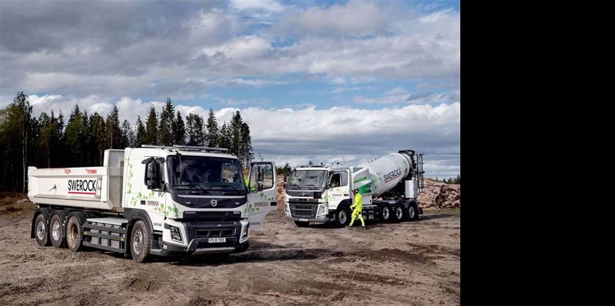 Swerock tests electrically driven trucks for construction - KHL Group
