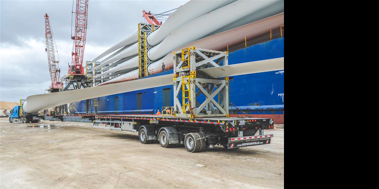 Wind power transport: turbine moves - KHL Group