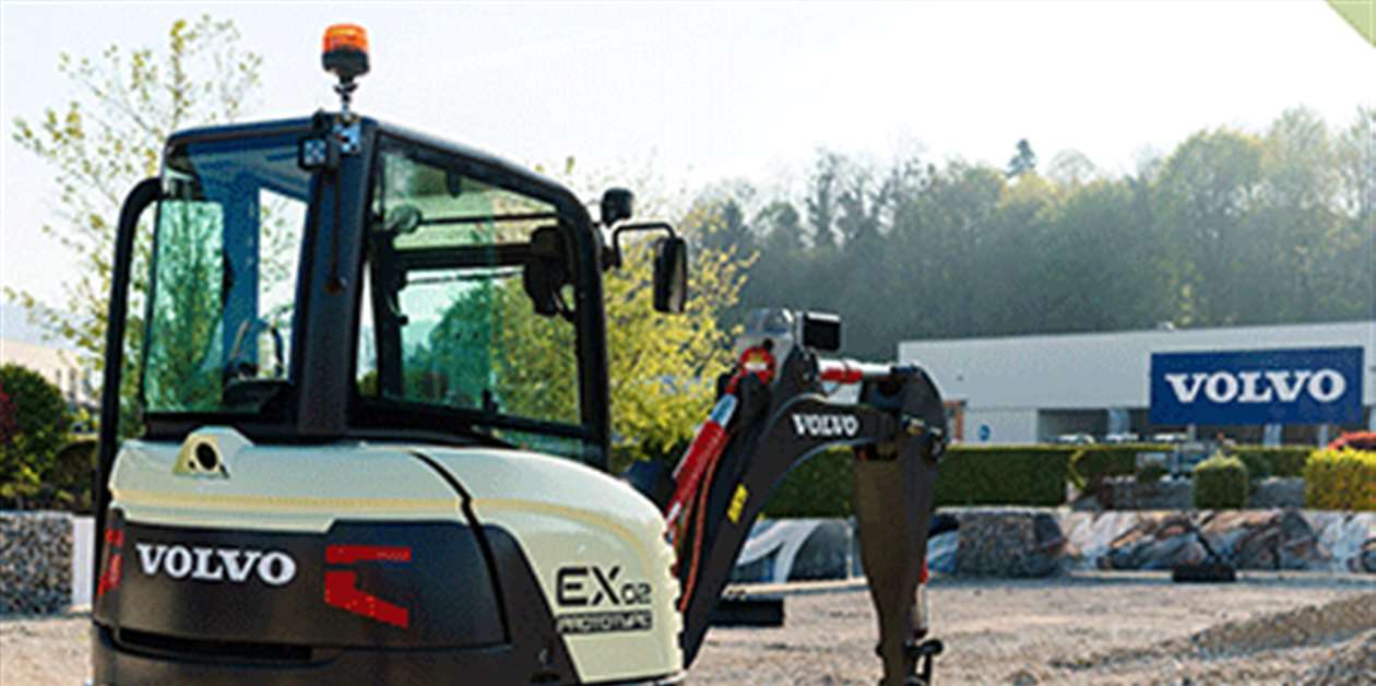 Volvo CE unveils electric compact prototype - KHL Group