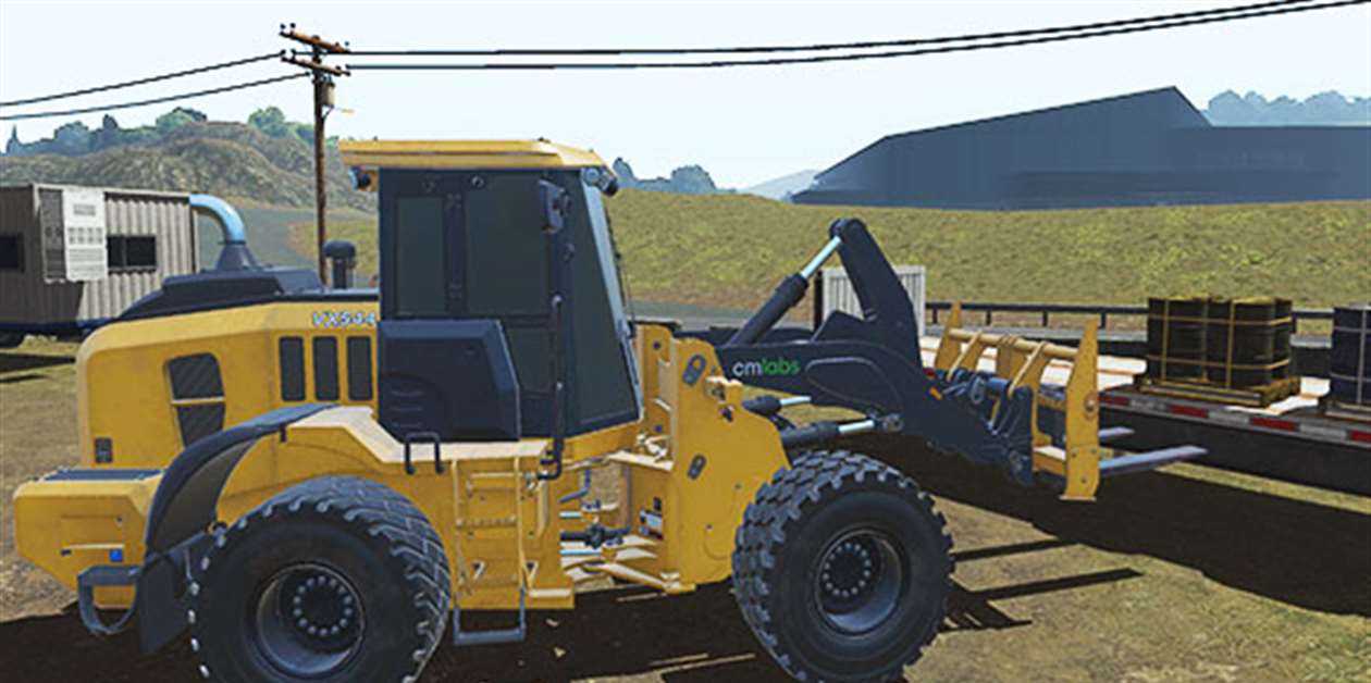 CM Labs’s new wheeled loader simulator - KHL Group