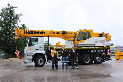 Another truck mounted crane for Germany - KHL Group