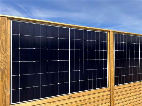 UK firm’s solar fence panels promise to generate 425 watts each - KHL Group