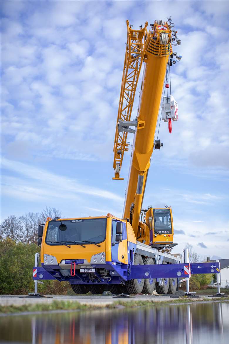 New 80 tonne Demag AT crane - KHL Group