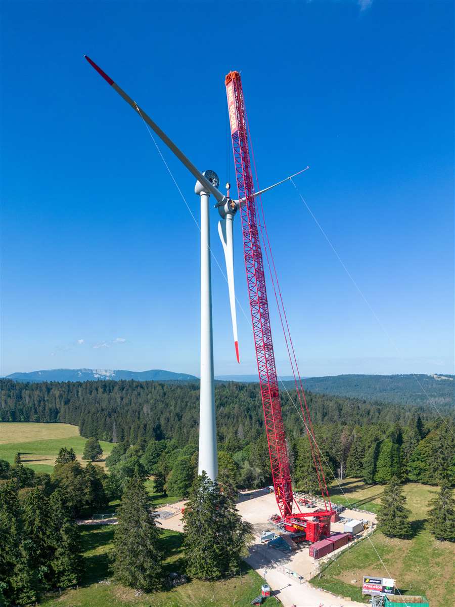 Building Switzerland’s second-largest wind farm - KHL Group