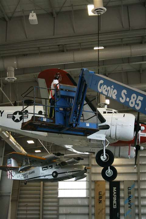 Fleet of Genie access equipment helps US National Naval Aviation Museum ...