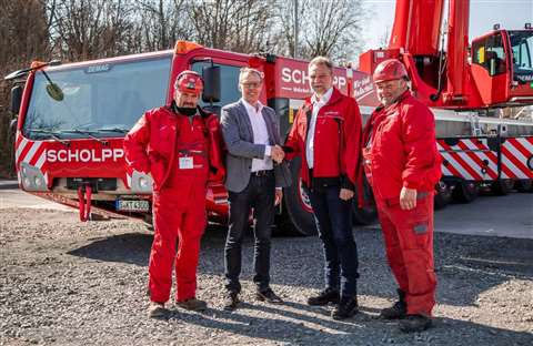 Scholpp takes delivery of Demag AC 300-6 - KHL Group