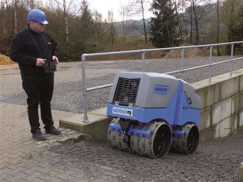 New trench roller from Weber MT - KHL Group