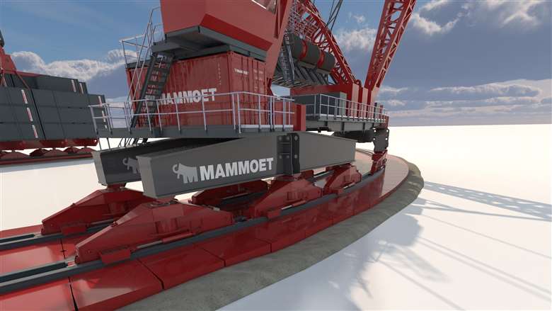 Mammoet reveals 6,000 tonne crane - KHL Group