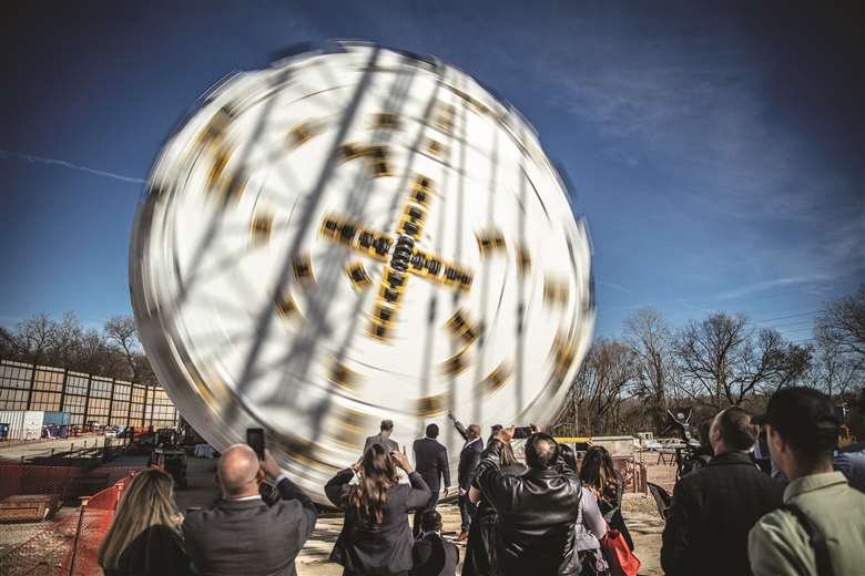 Largest hard rock TBM built for US - KHL Group